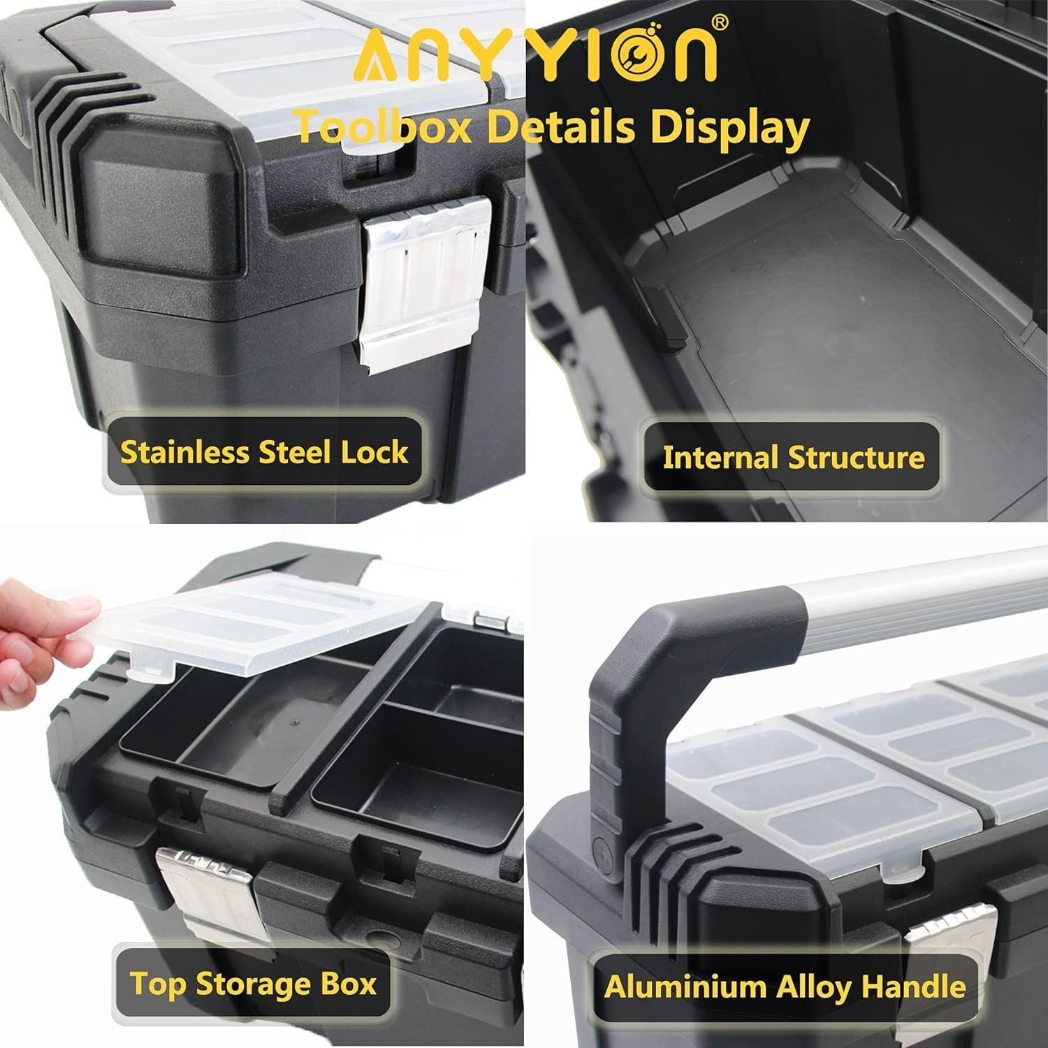 Anyyion 14-Inch Toolbox Review
